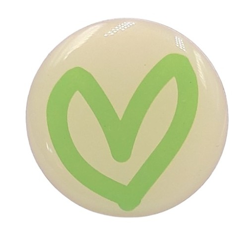 Promotional resin badge